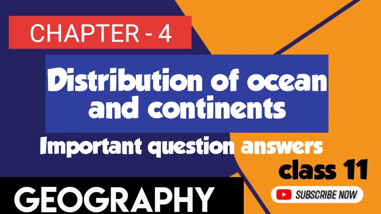 Class 11 Geography Important question answers | Chapter -4 ...