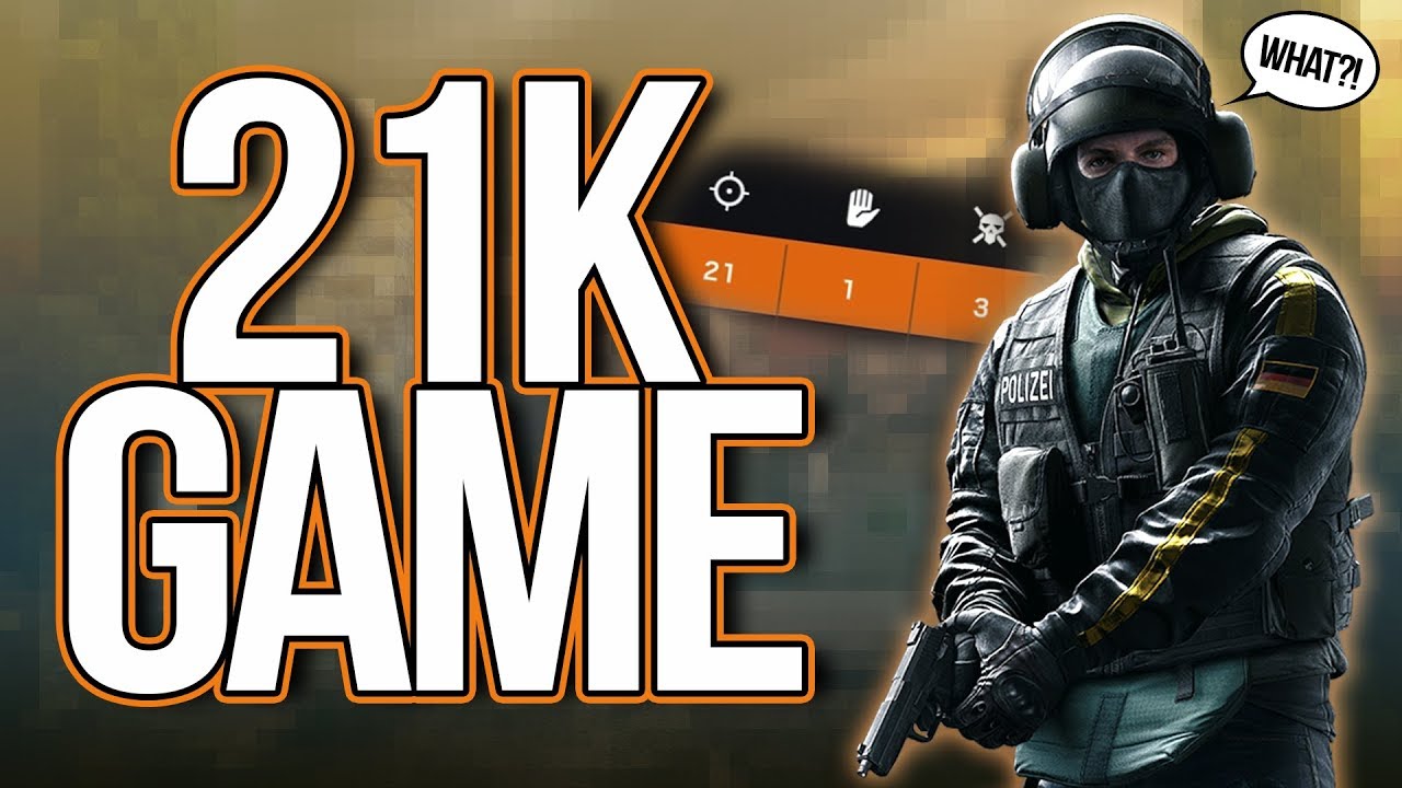 21k Ranked Game | Rainbow Six Siege - YouTube