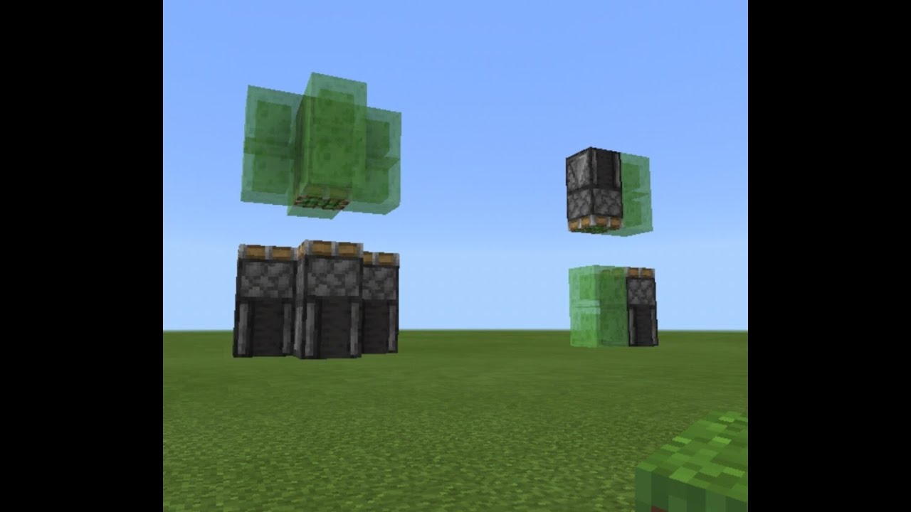 How to make 2 simple flying machine in minecraft - YouTube