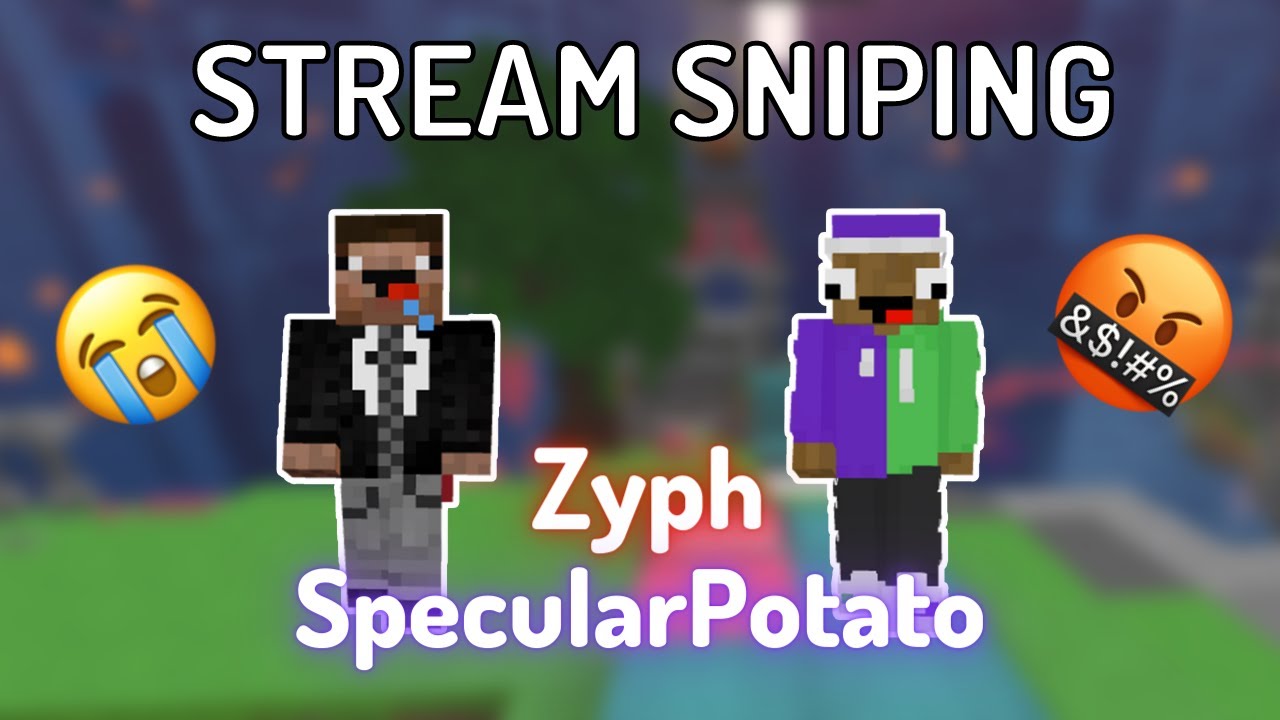 Stream Sniping Zyph and SpecularPotato - YouTube