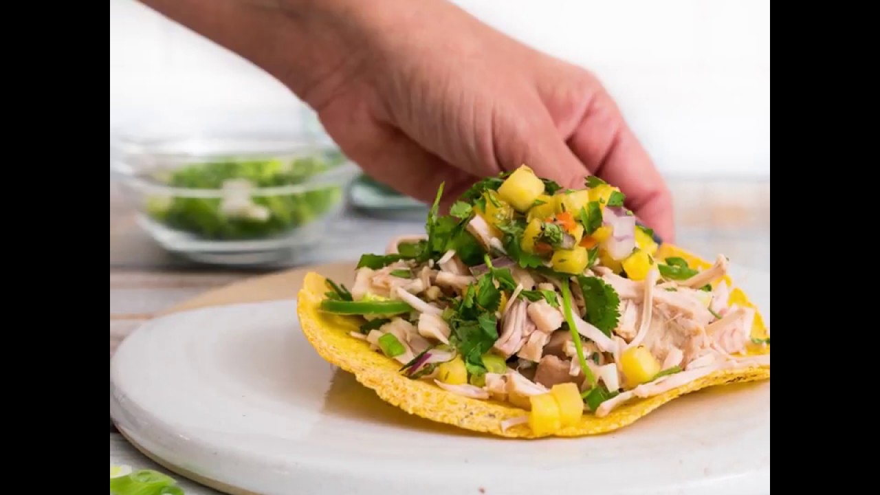 Jackfruit Ceviche Tostadas With Pineapple Salsa | Food For Life - YouTube