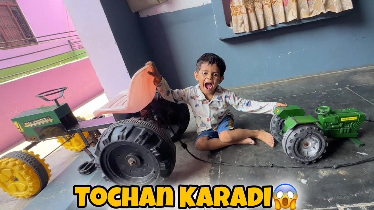 Viuuu Ke Tractor se Chote John Deere Ki Tochan Hora😱 - YouTube