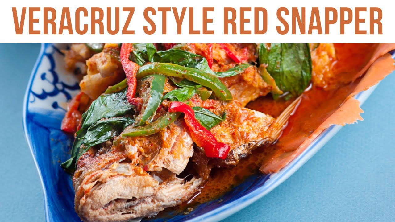 Veracruz Style Red Snapper | Veracruz Style Red Snapper Recipe ...
