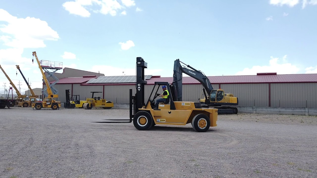A la venta Montacargas CAT V330B | Industrias Frimar | Maquinaria - YouTube