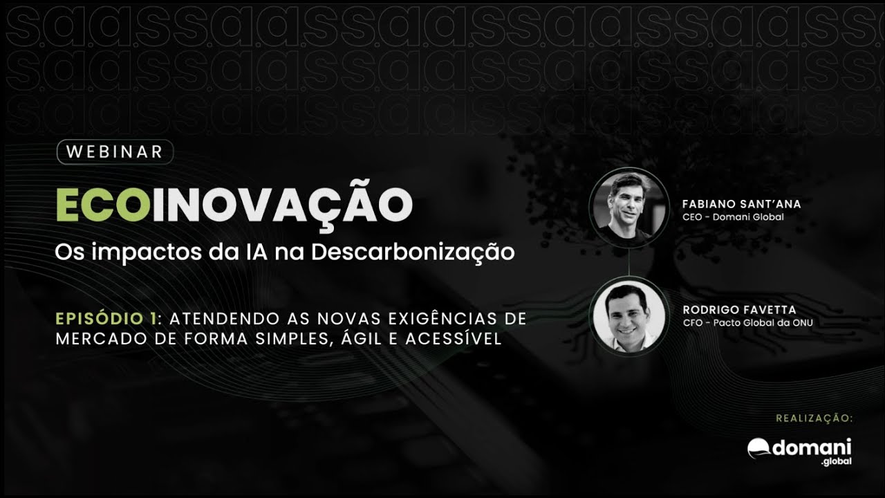 Webinar EcoInovação_Ep1: Atendendo as novas exigências de mercado de ...