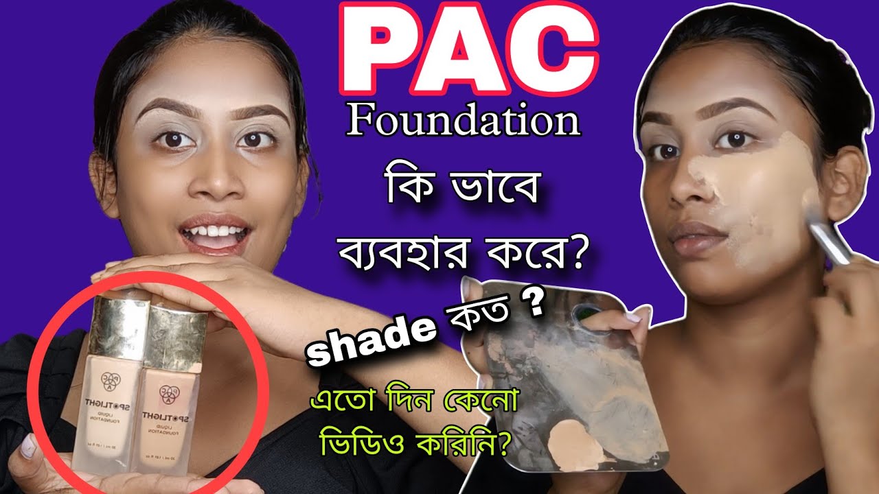 Long lasting makeup tutorial ||PAC FOUNDATION || Makeup||# ...