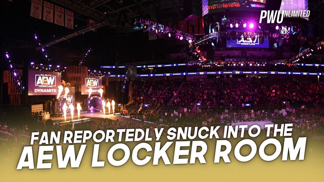 AEW Fan Reportedly Snuck Into The Locker Room At Last Week's Dynamite ...