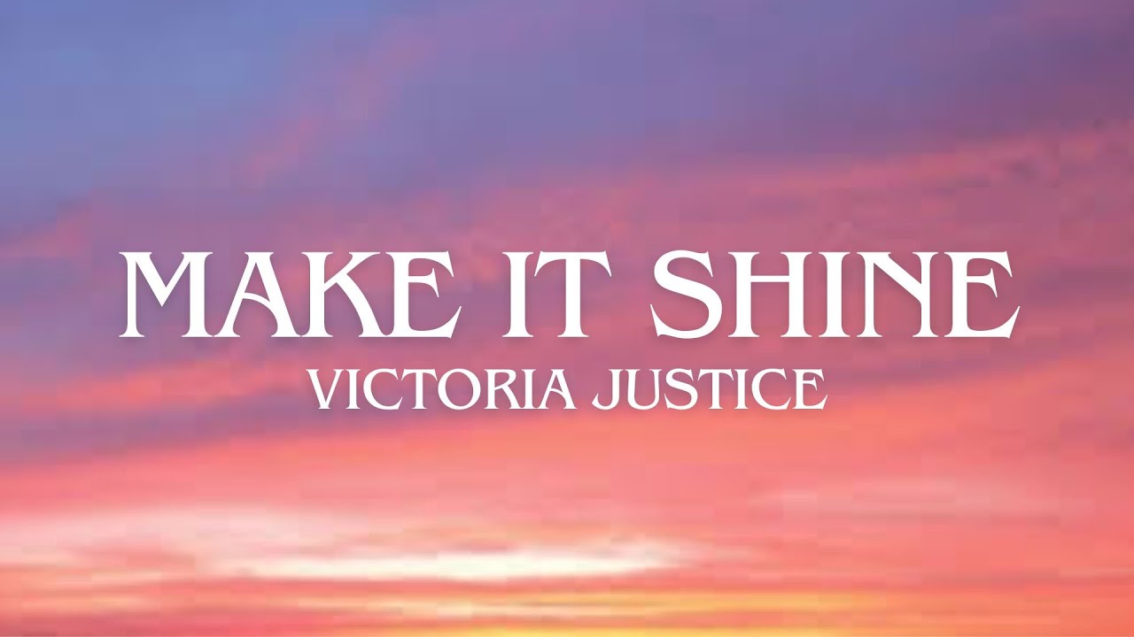 Victorious theme song - make it shine (lyrics) - YouTube
