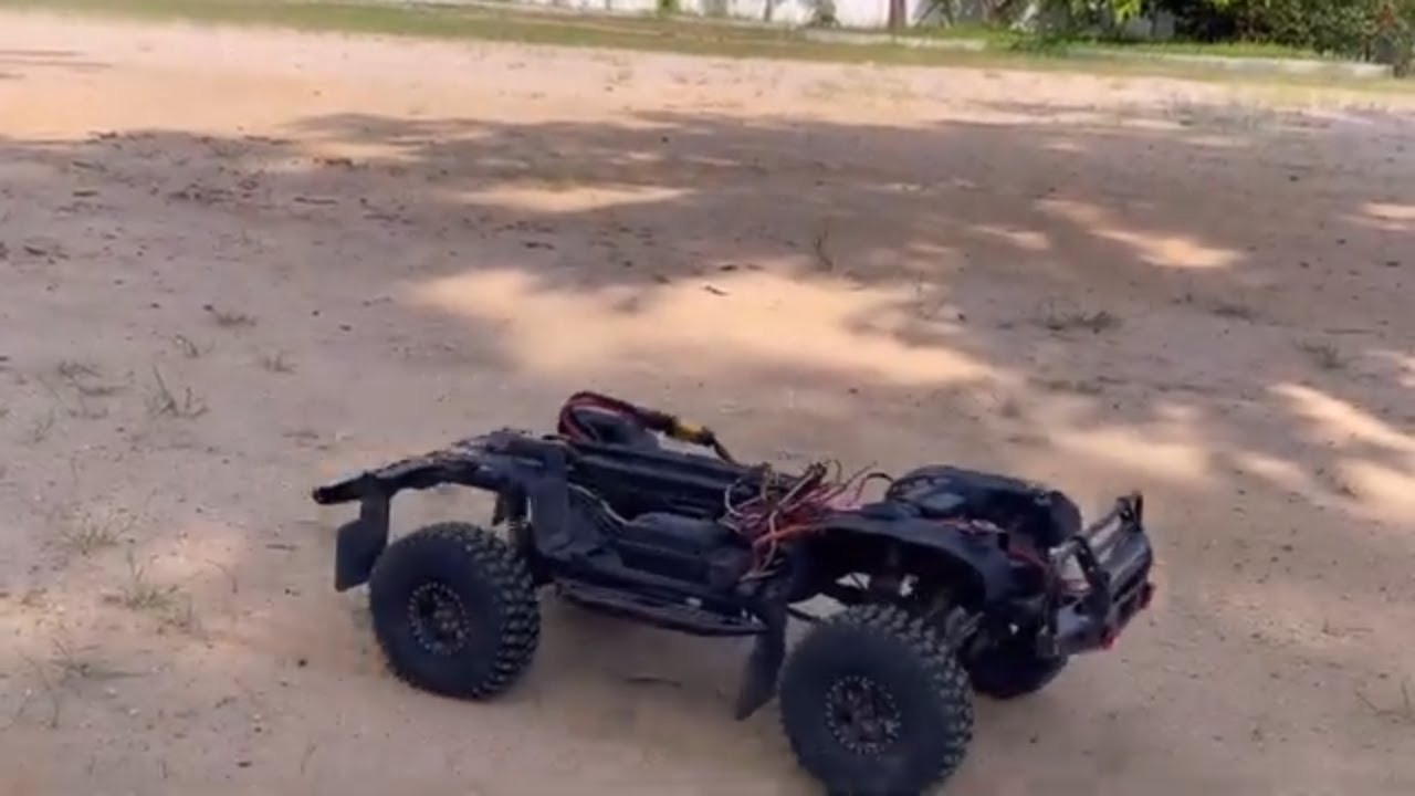 Baby Testing RC Car Remote - YouTube