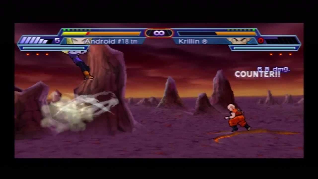 DBZ Shin Budokai 2 - Android 18 vs. Krillin (HD 720p) - YouTube