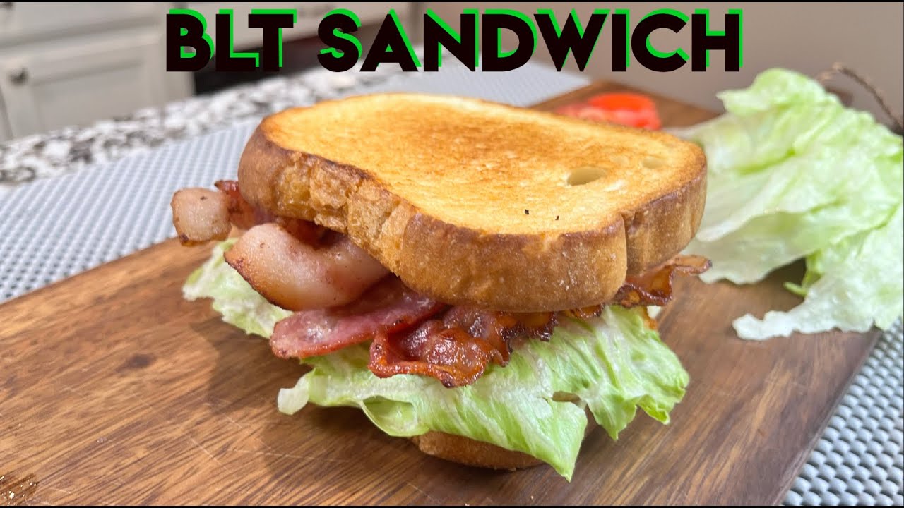 BLT Sandwich recipe | How to make BLT sandwich | bacon lettuce and ...