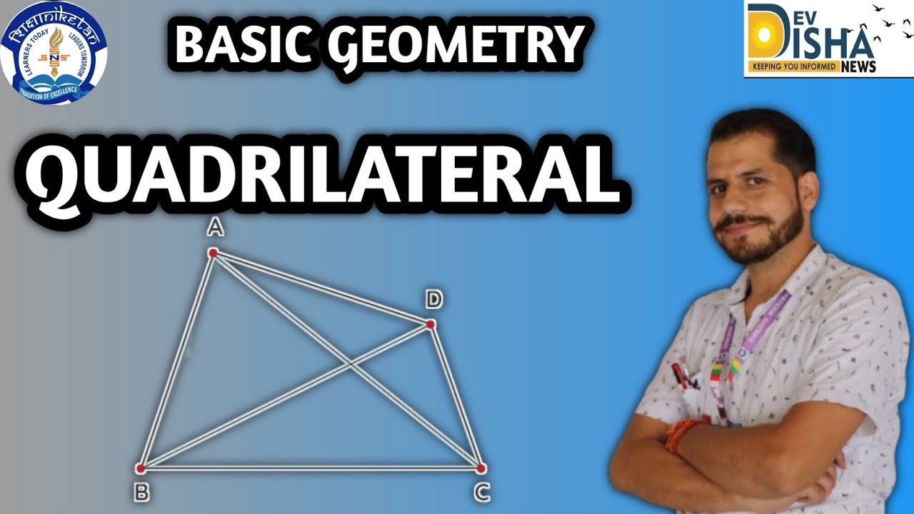 What is a Quadrilateral? | Basic Geometry for Students | Shapes ...