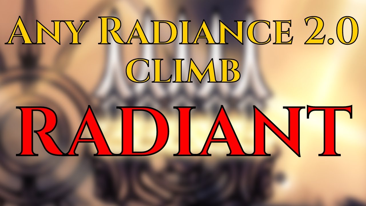 Hollow Knight Any Radiance 2.0: RADIANT Climb - YouTube