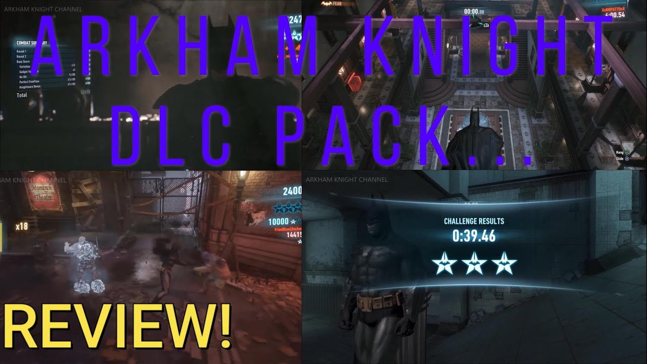 BATMAN ARKHAM KNIGHT DLC PACK REVIEW! - YouTube