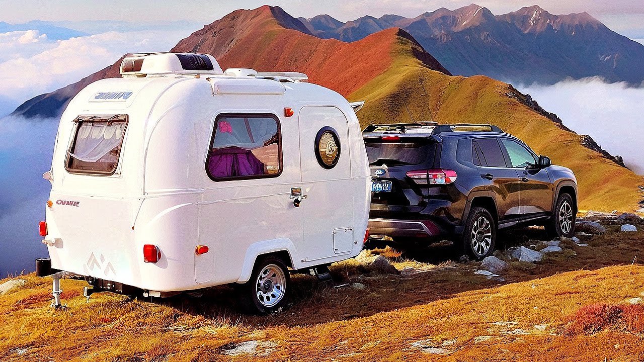 Micro Camper Trailer offers Lego-like Modularity - YouTube