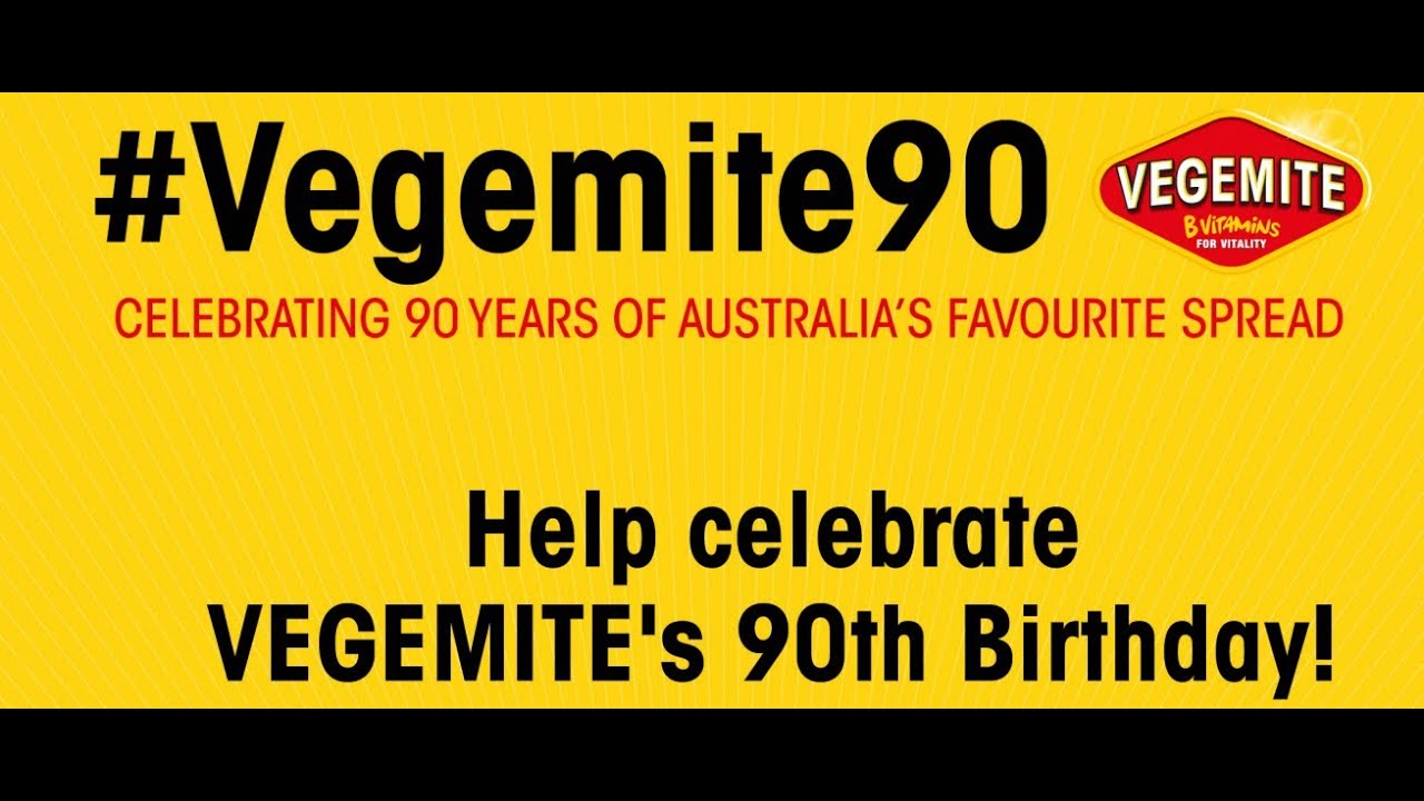 Happy Vegemite Day - YouTube