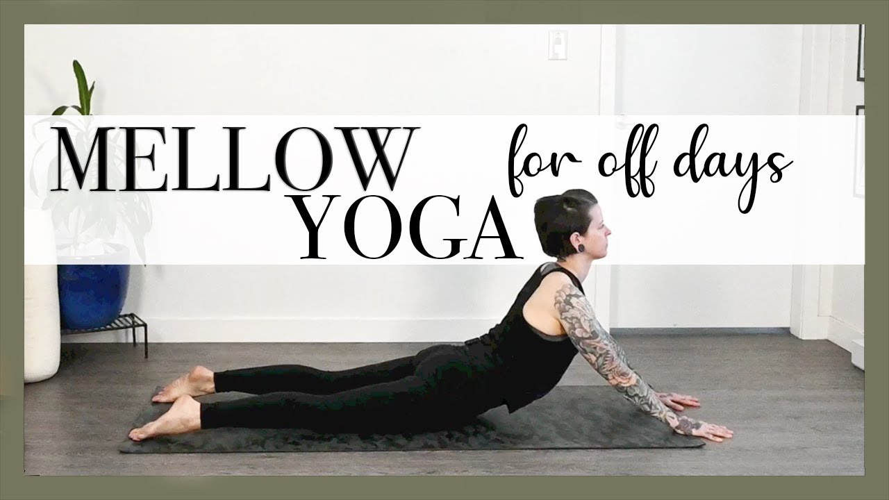 Mellow Mat Yoga: Relax and Renew With This Simple Set of Stretches - YouTube