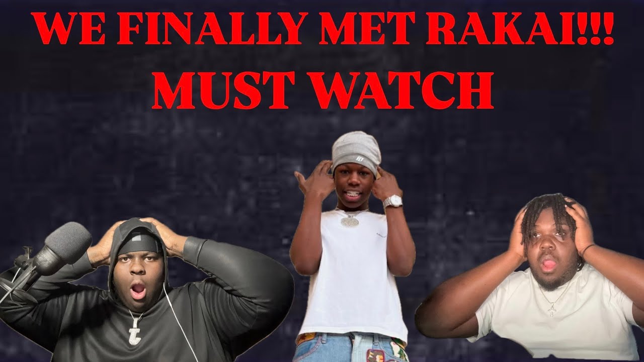 WE FINALLY MET RAKAI!!! MUST WATCH #rakai #kaicenat - YouTube
