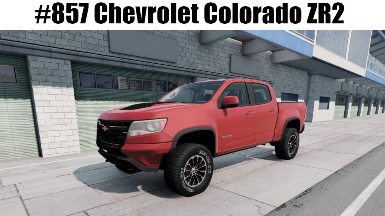 West Coast Trial: Chevrolet Colorado ZR2 (Beamng Drive) - YouTube