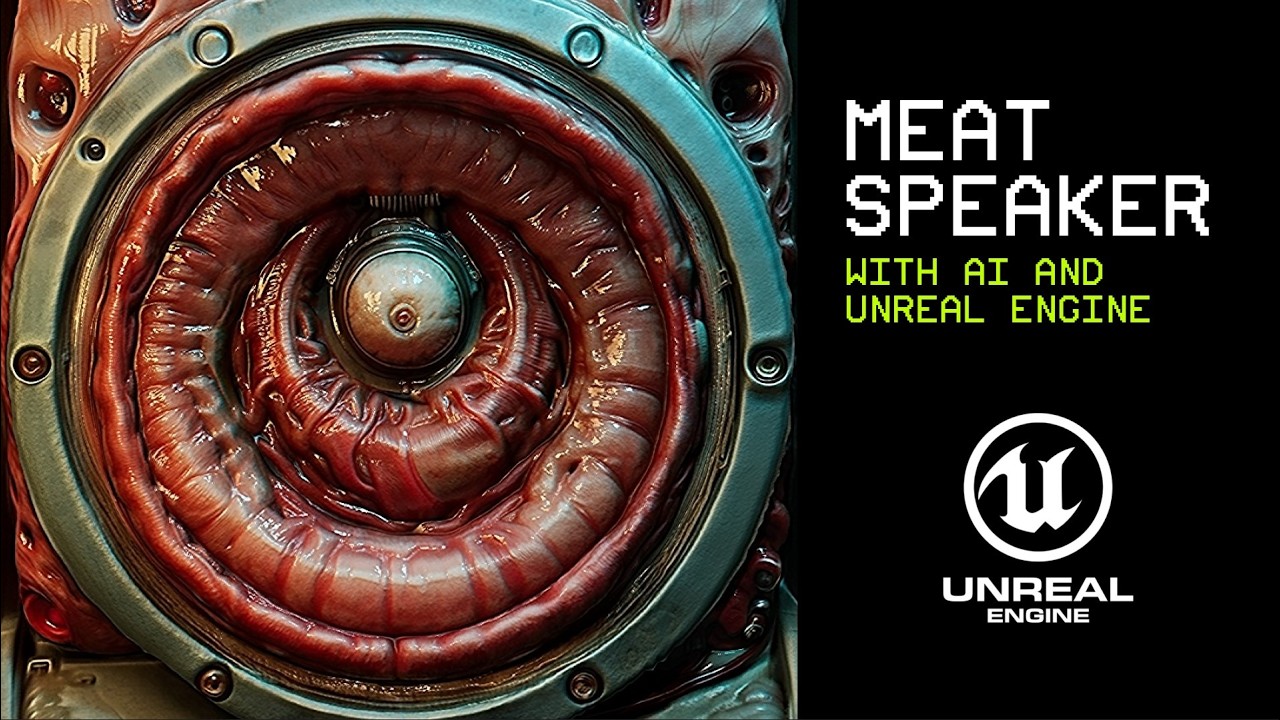 Create MEAT SPEAKER with AI and Unreal Engine / Tutorial - YouTube