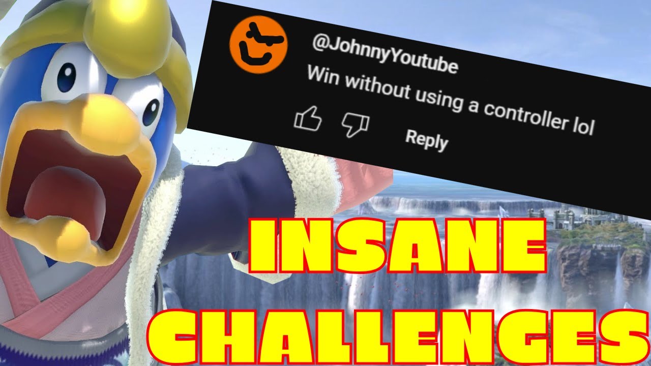 INSANE Smash Bros Challenges - YouTube