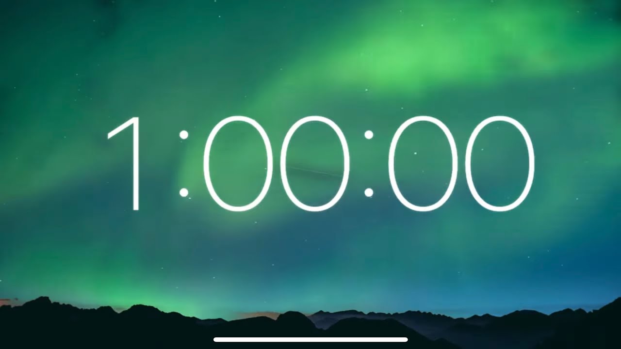 1 Hour Timer - Ambient Relaxation - YouTube