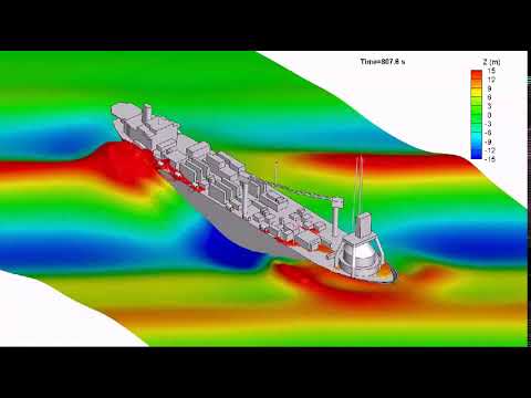 Wave impact load - Greenwater - YouTube
