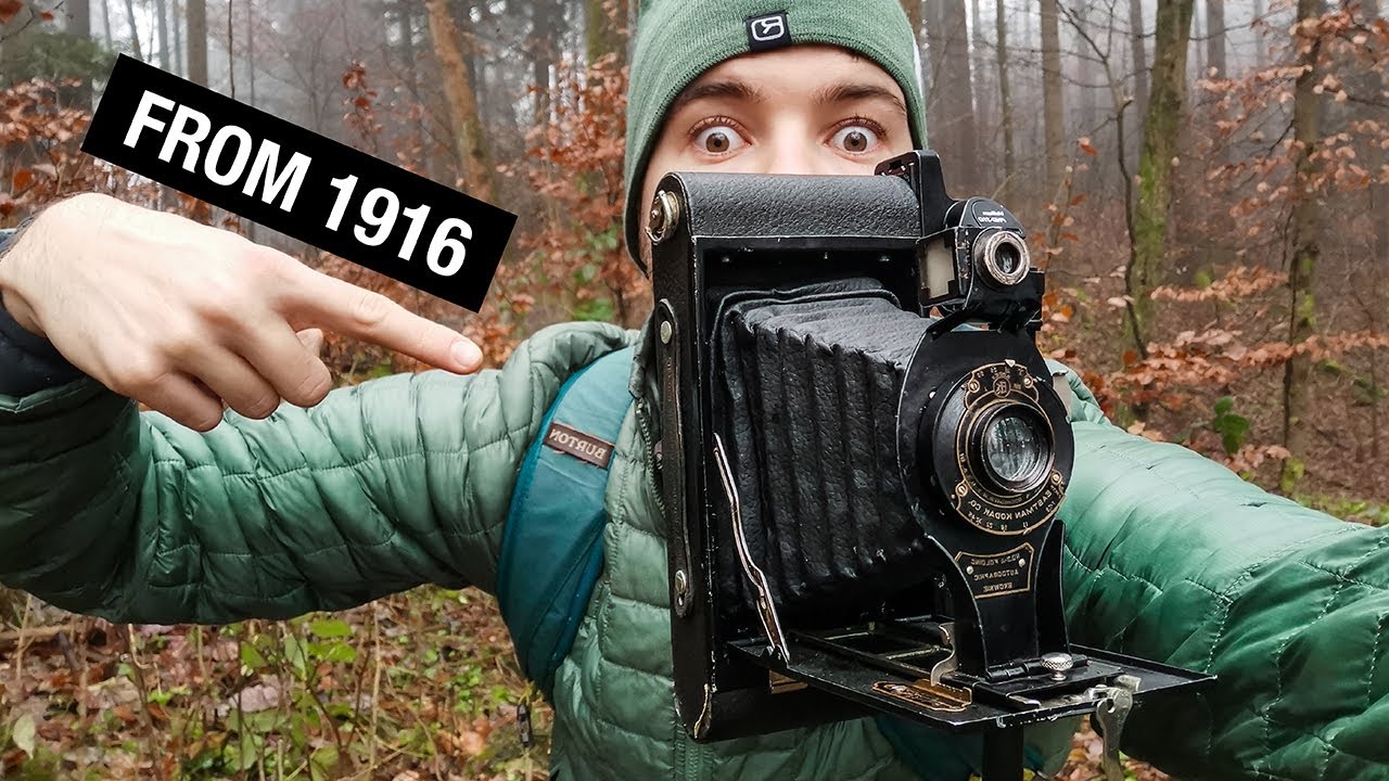 Shooting Panorama on Glass Dry Plates | 100+ year-old Kodak Brownie ...