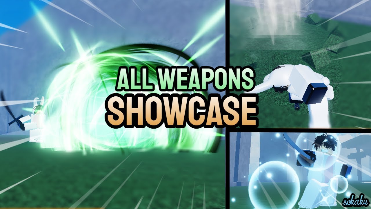 ALL WEAPONS SHOWCASE! (Pro Piece Pro Max) - YouTube