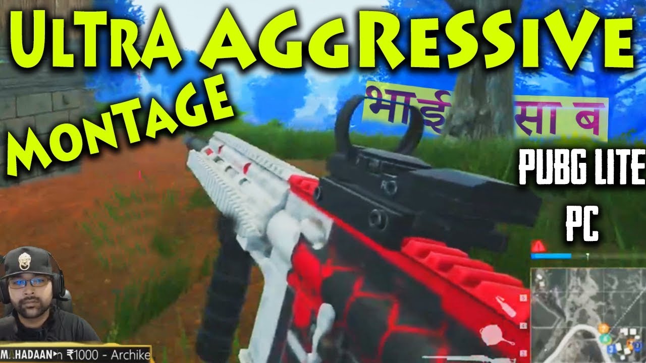 Ultra Aggression Insane Montage Pubg Lite PC - YouTube