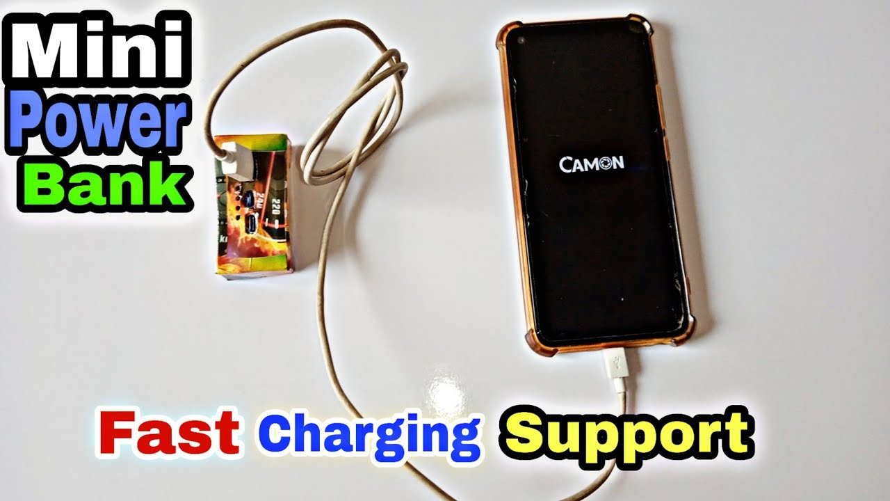 How to make mini power bank at home 3.7volt Lithuanian bettery - YouTube