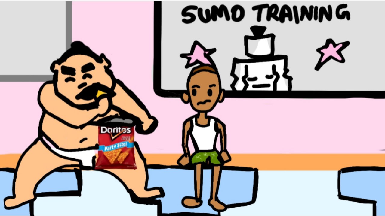 I want sumo doritos | but I animate it - YouTube