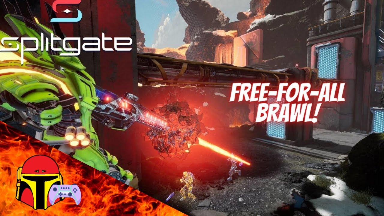 FREE-FOR-ALL BRAWL! - Splitgate - YouTube