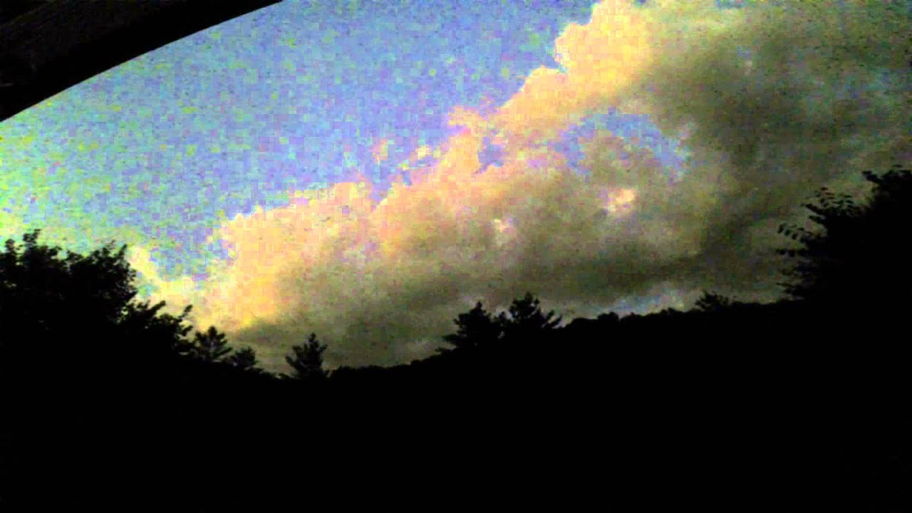 Insane Constant Lightning Storm - YouTube