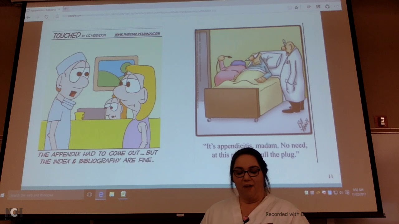 Appendicitis presentation - YouTube