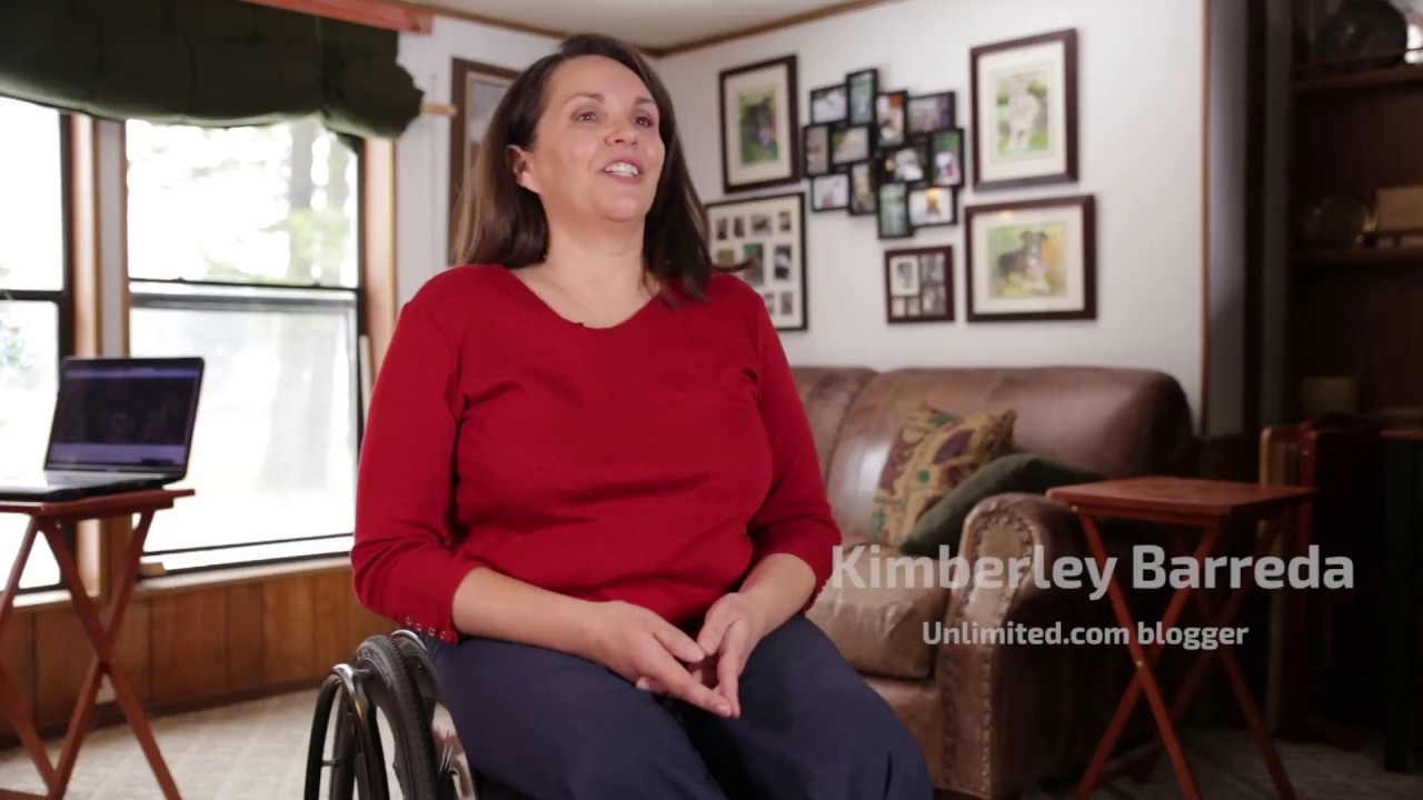 "With SoftWheel I don't have as much pain" - Kimberley Barreda - YouTube
