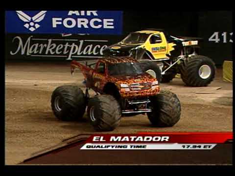Monster Jam - 2007 - Chase Field - Phoenix, AZ - Racing - YouTube