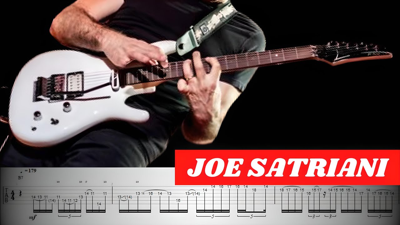 HIGH-ENERGY RIFFS That Leave You FLYING HIGH!!! JOE SATRIANI - YouTube