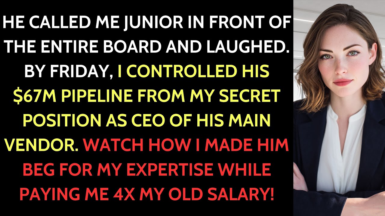 CEO Called Me Junior—By Friday, I Controlled His $67M Pipeline - YouTube