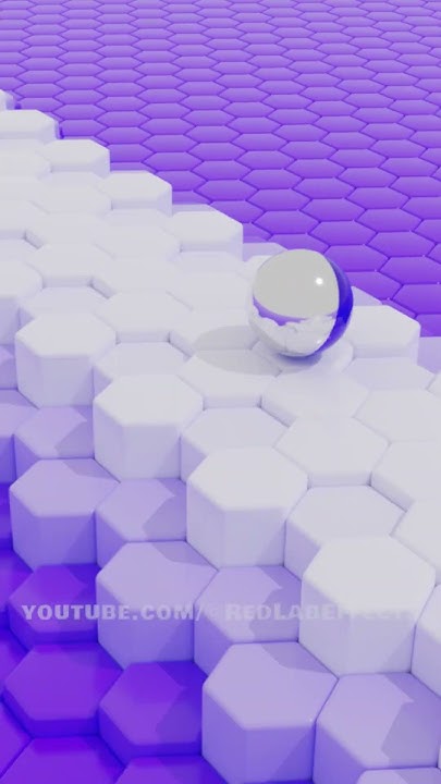 Satisfying Rolling Ball Animation 3 (Blender) - YouTube