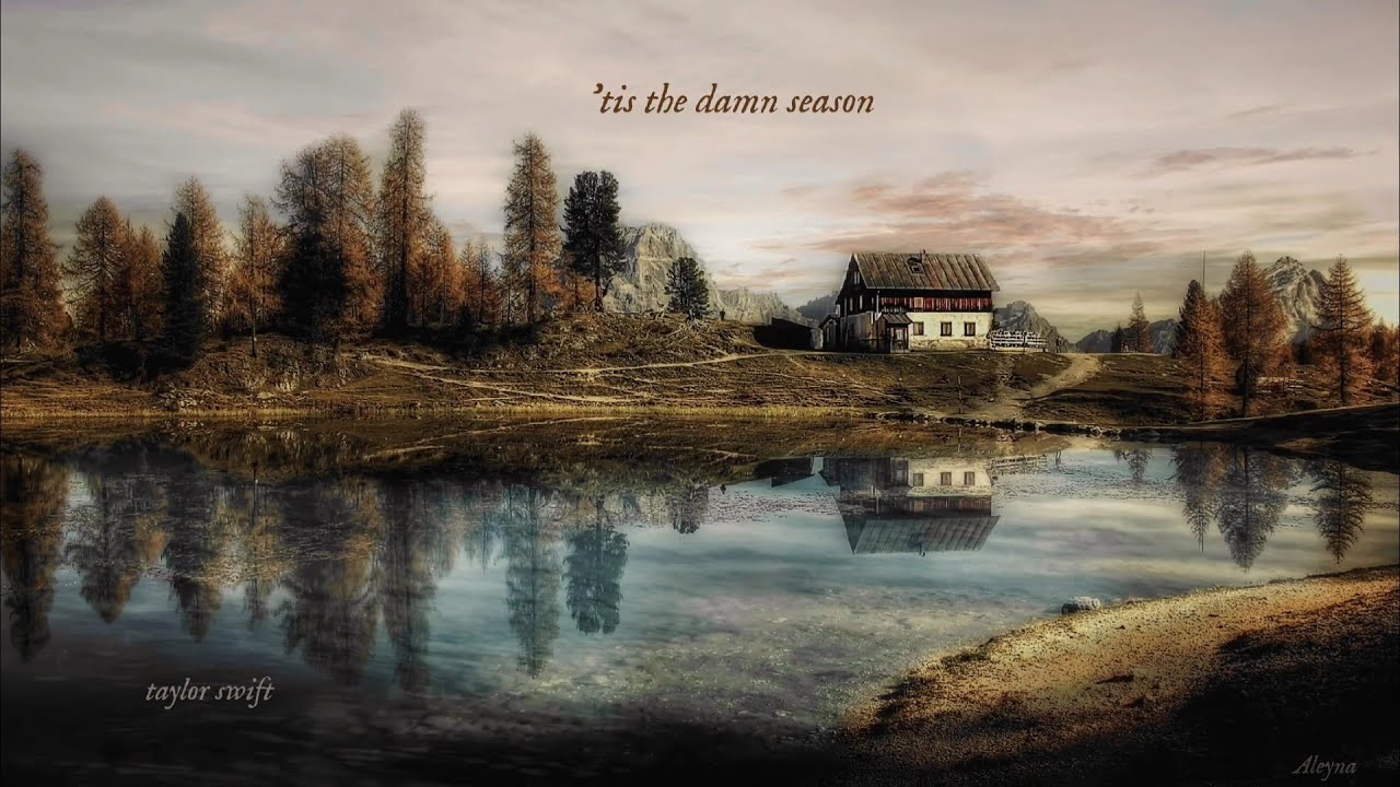 Taylor Swift - 'tis the damn season (Lyric Video) - YouTube
