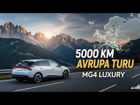 Elektrikli Araba ile Adım Adım Avrupa Rotası! 🇪🇺 | MG4 ve ABRP ile Kusursuz Planlama