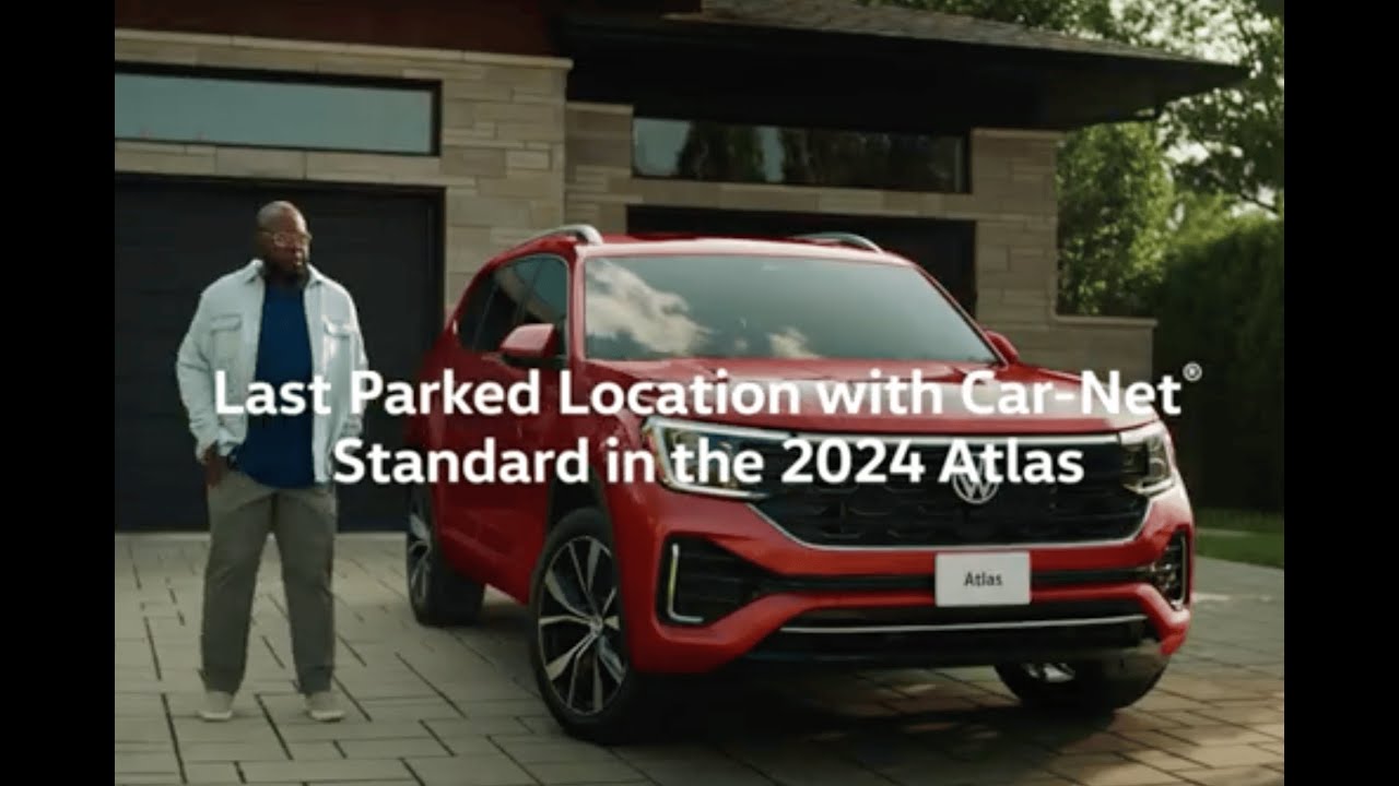 Last Parked Location with CarNet®: The 2024 VW Atlas | Volkswagen ...