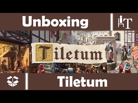 Tiletum Board Game - Unboxing - YouTube