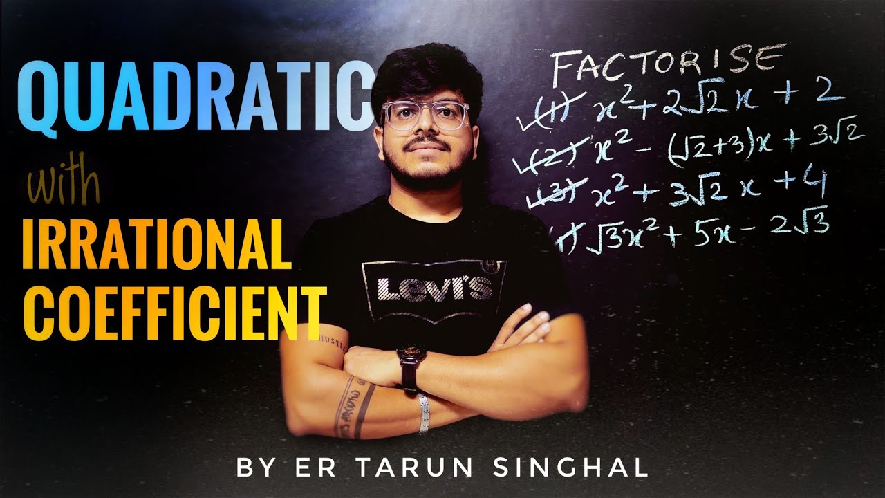 Factoring Quadratic with Irrational Coefficients | SHiNE Academy - YouTube