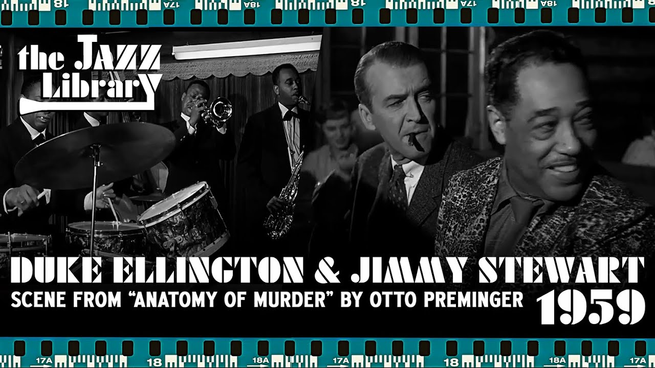 DUKE ELLINGTON & JIMMY STEWART - Scene from "Anatomy of a Murder", 1959 ...