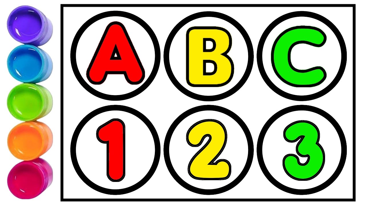 Learn ABCD | Alphabet song | abc song nursery ryhmes | 12345 Numbers ...