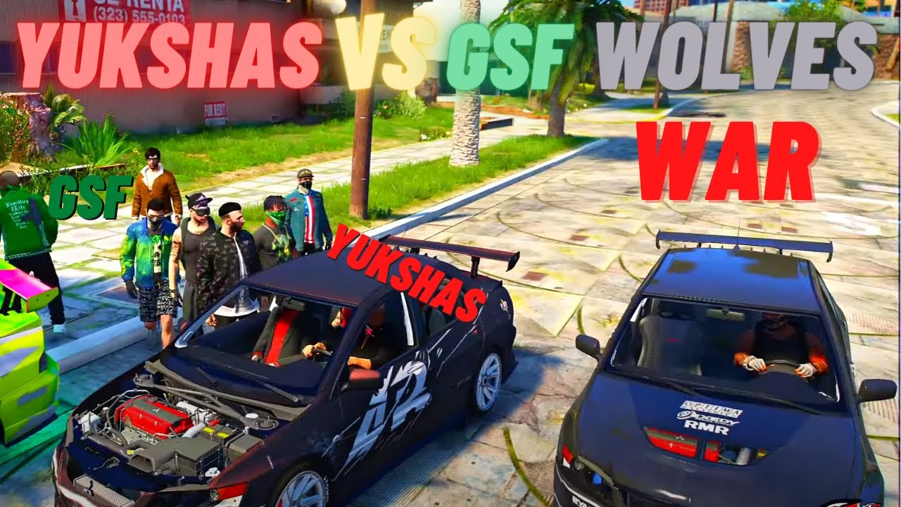 YUKSHAS VS GSF WAR ( WOLVES) | PART 3 | GTA RP VLT Roleplay - YouTube