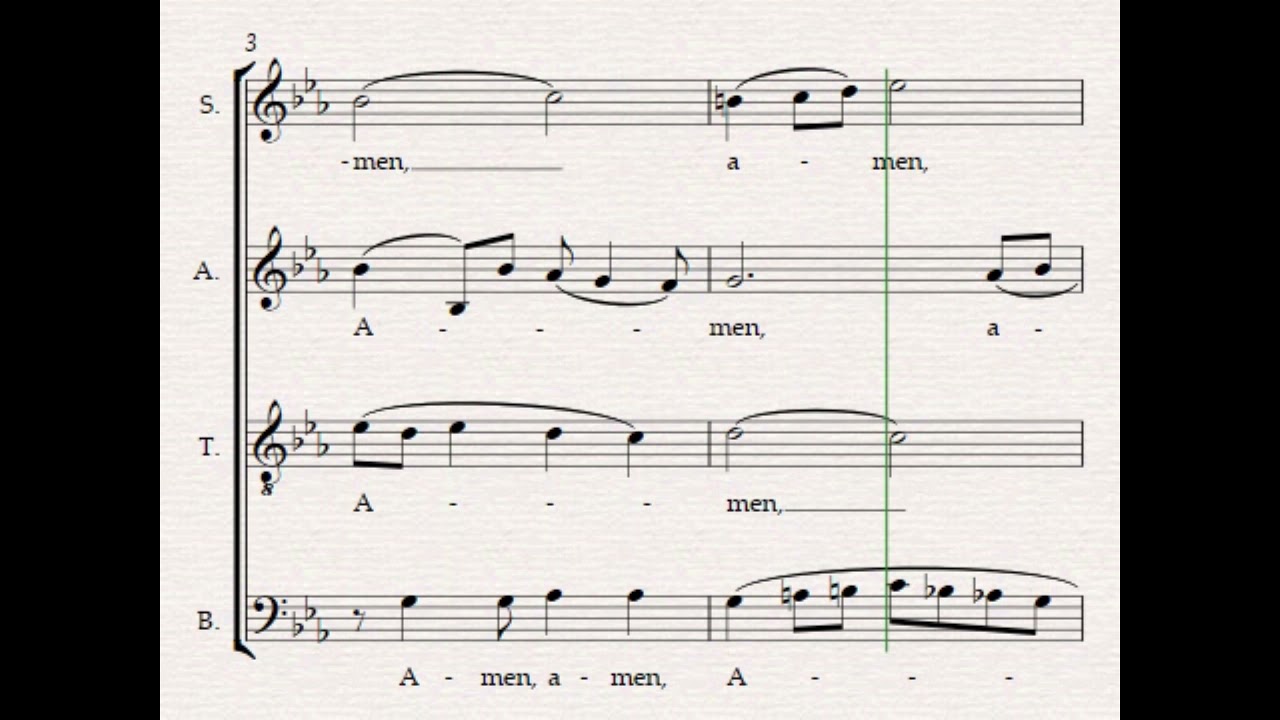 (Tenor Part) SEVENFOLD AMEN by Mr. Joy T. Nilo - YouTube