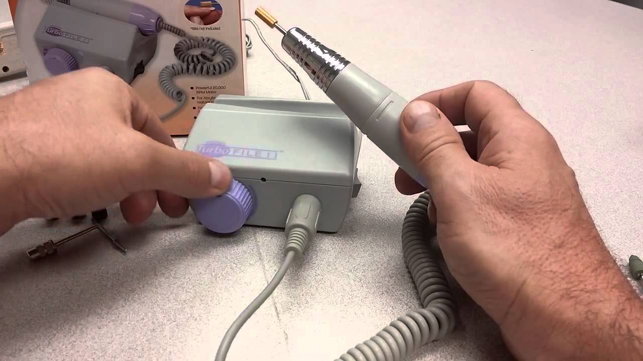 Medicool Nail Drill Turbo File II | One Source Beauty - YouTube